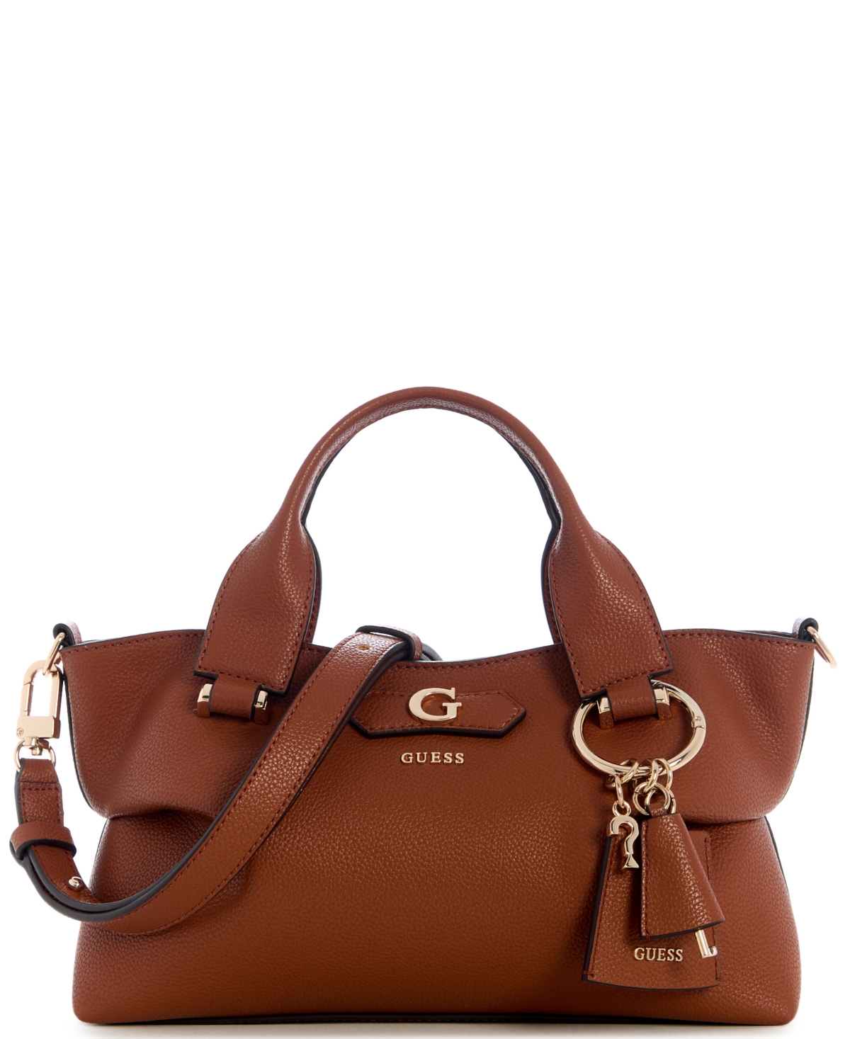 Click here for Guess Suzy Small Dual Handle Satchel Handbag - Cog... prices