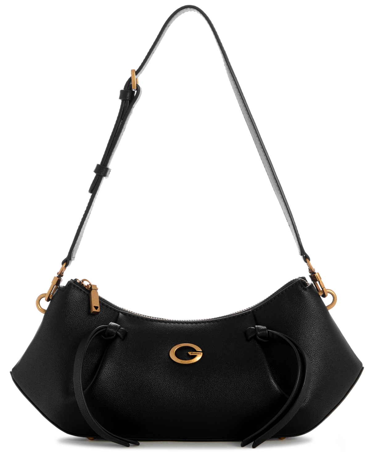 Click here for Guess Allegra Large Shoulder Handbag - Black prices