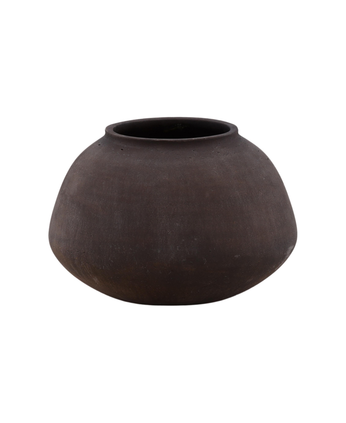 Click here for Dovetail Furniture  Aria Cement Outdoor Vase - Bro... prices