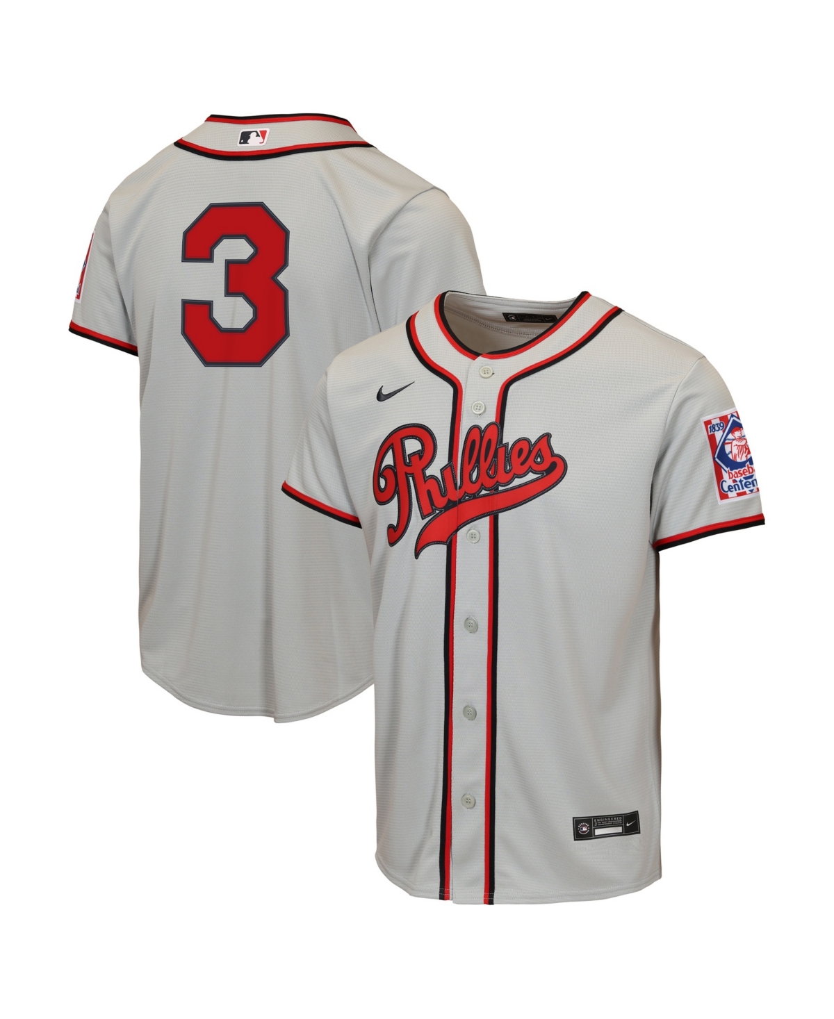 Click here for Nike Big Boys and Girls Bryce Harper Gray Philadel... prices