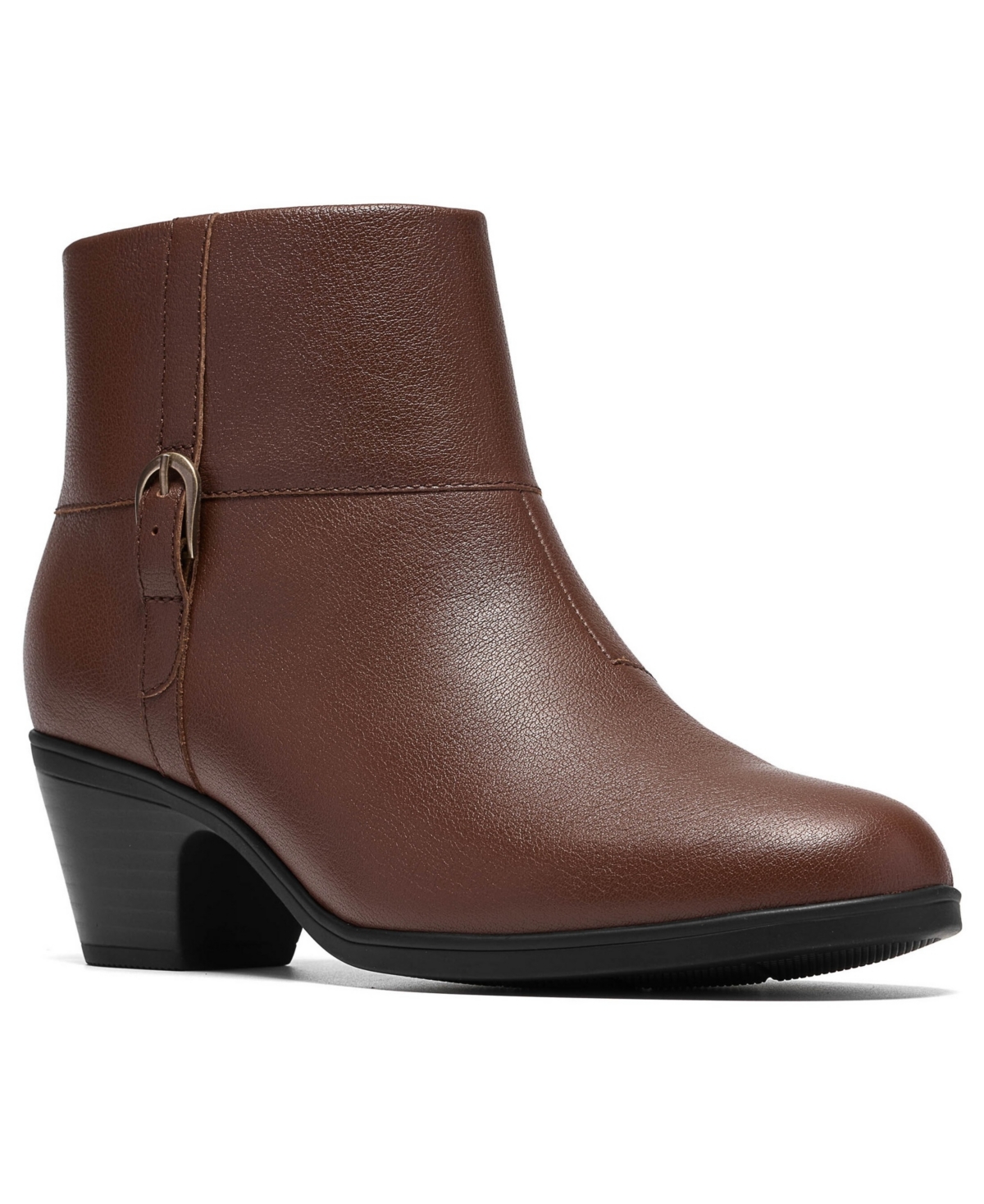 Click here for Clarks Womens Emily Block Heel Booties - British T... prices