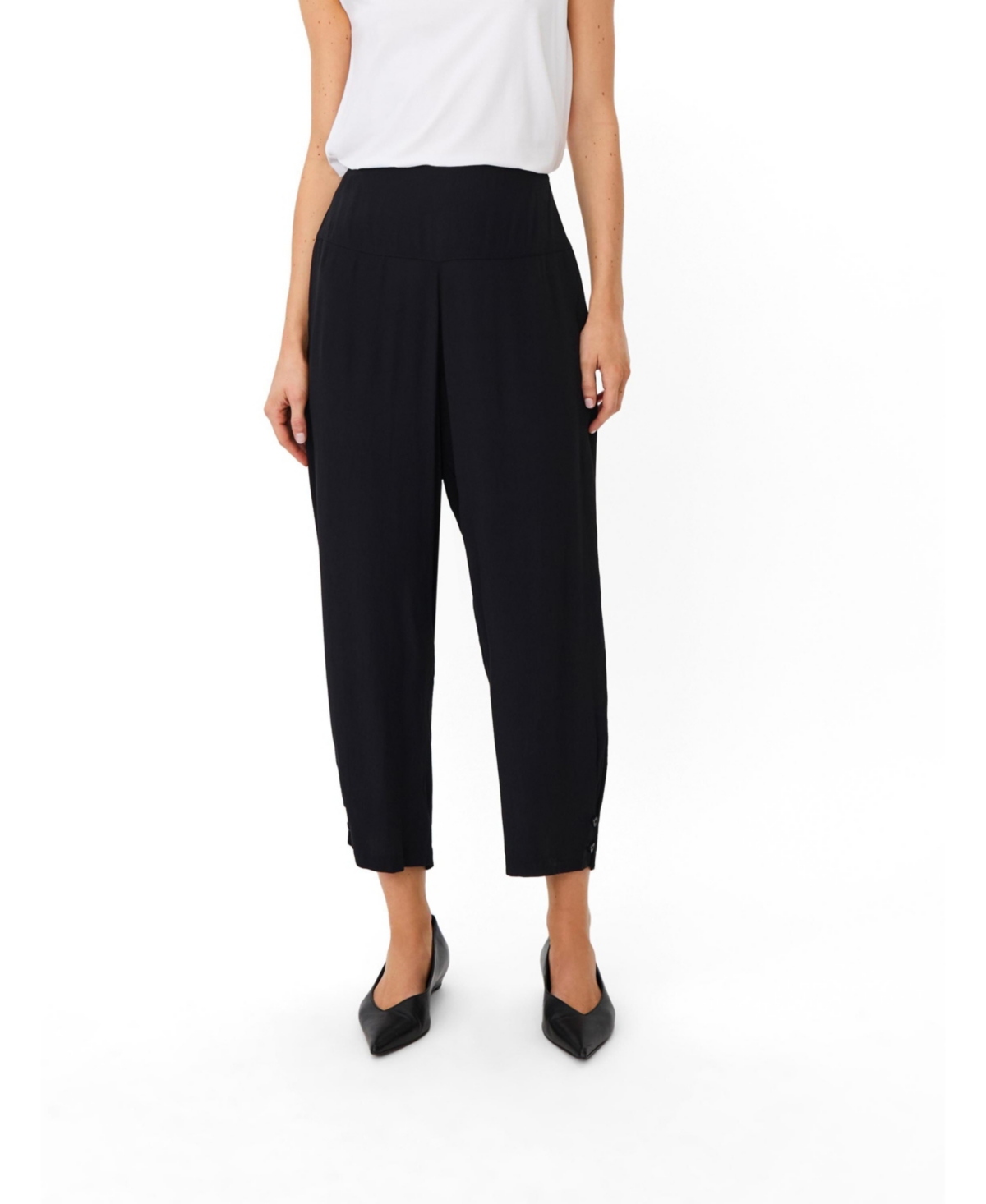 Click here for Masai Copenhagen Womens High-Waist Draped Trousers... prices