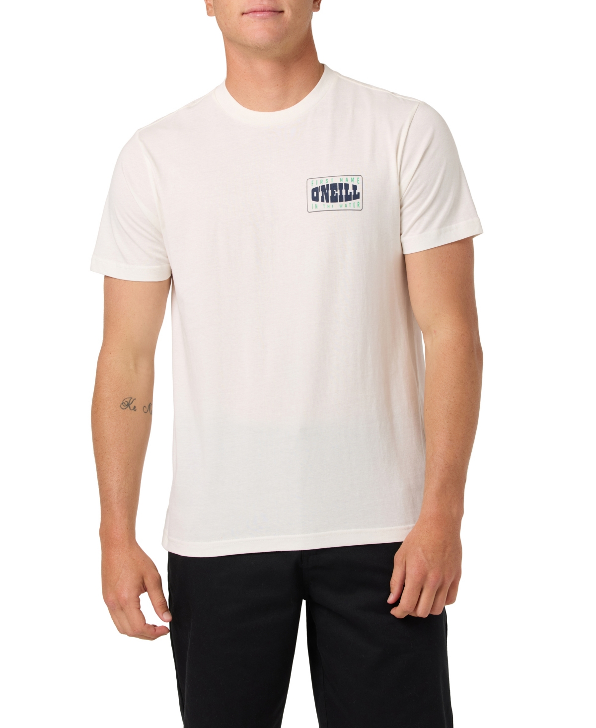 Click here for ONeill Mens Classic Graphic T-Shirt - Tofu prices
