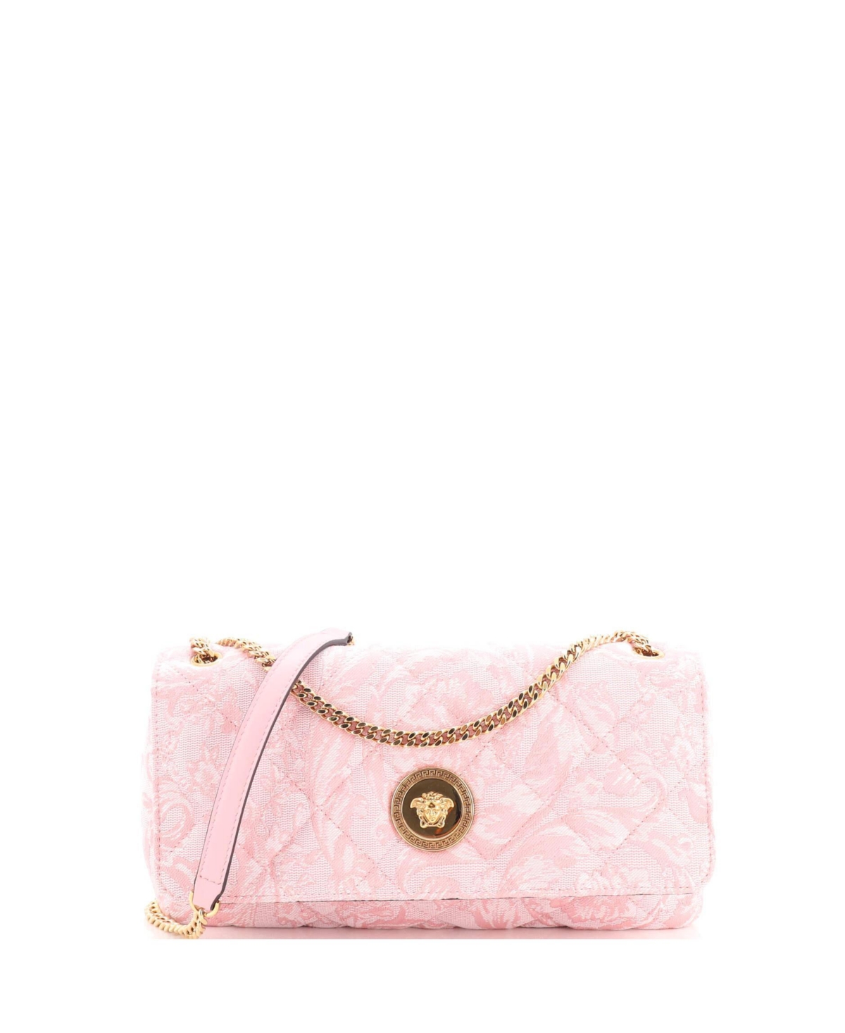Click here for Pre-Owned Versace East West Medusa Icon Chain Flap... prices