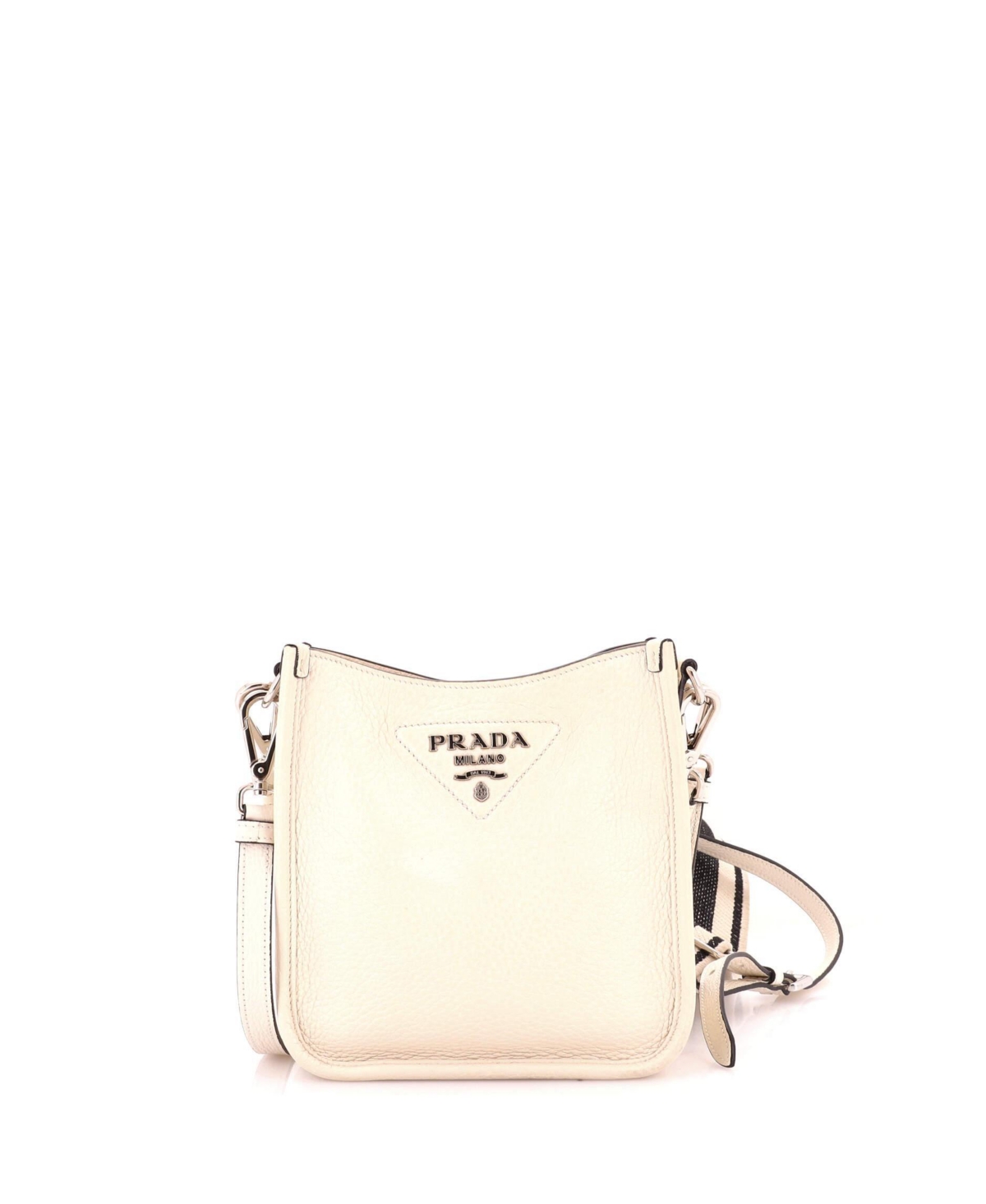 Click here for Pre-Owned Prada Mini Logo Strap Crossbody Bag Vite... prices