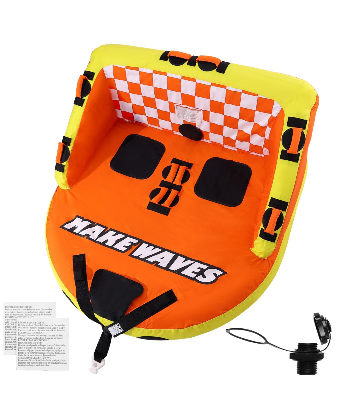 Click here for Hongge Inflatable High-Back Deck Seat Towable Tube... prices