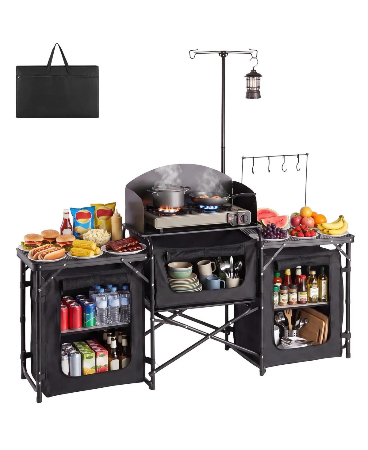 Click here for Hongge Folding Camping Kitchen Table featuring Det... prices