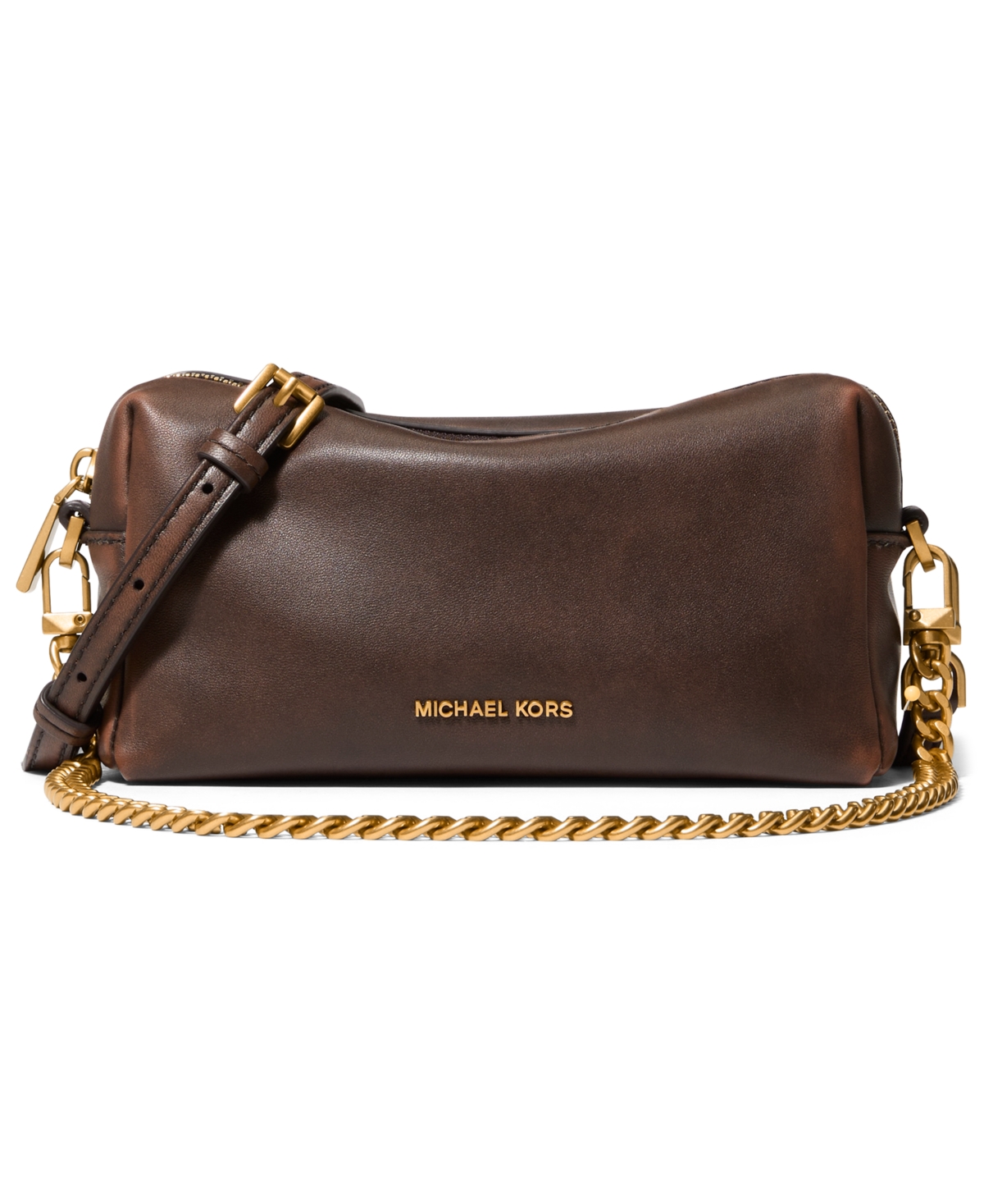 Click here for Michael Michael Kors Bryant Small Soft Leather Cro... prices