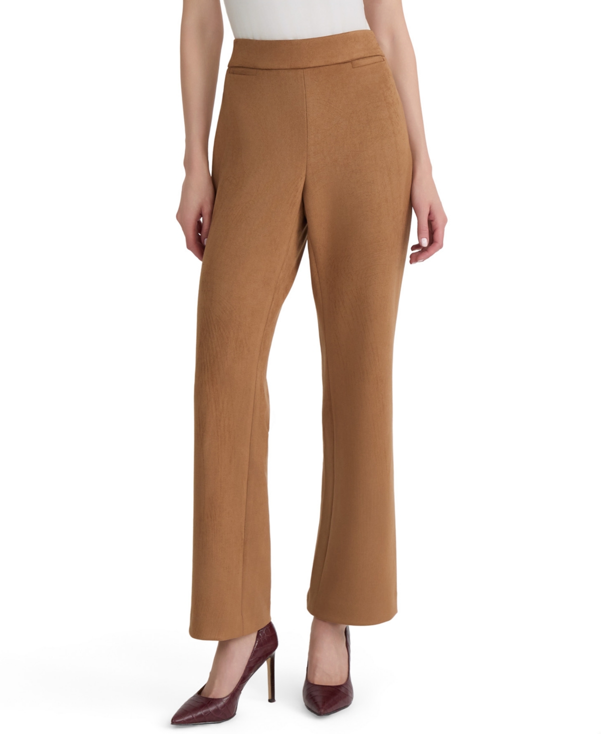 Click here for Jones New York Womens Pull-On Mid-Rise Bootcut Pan... prices