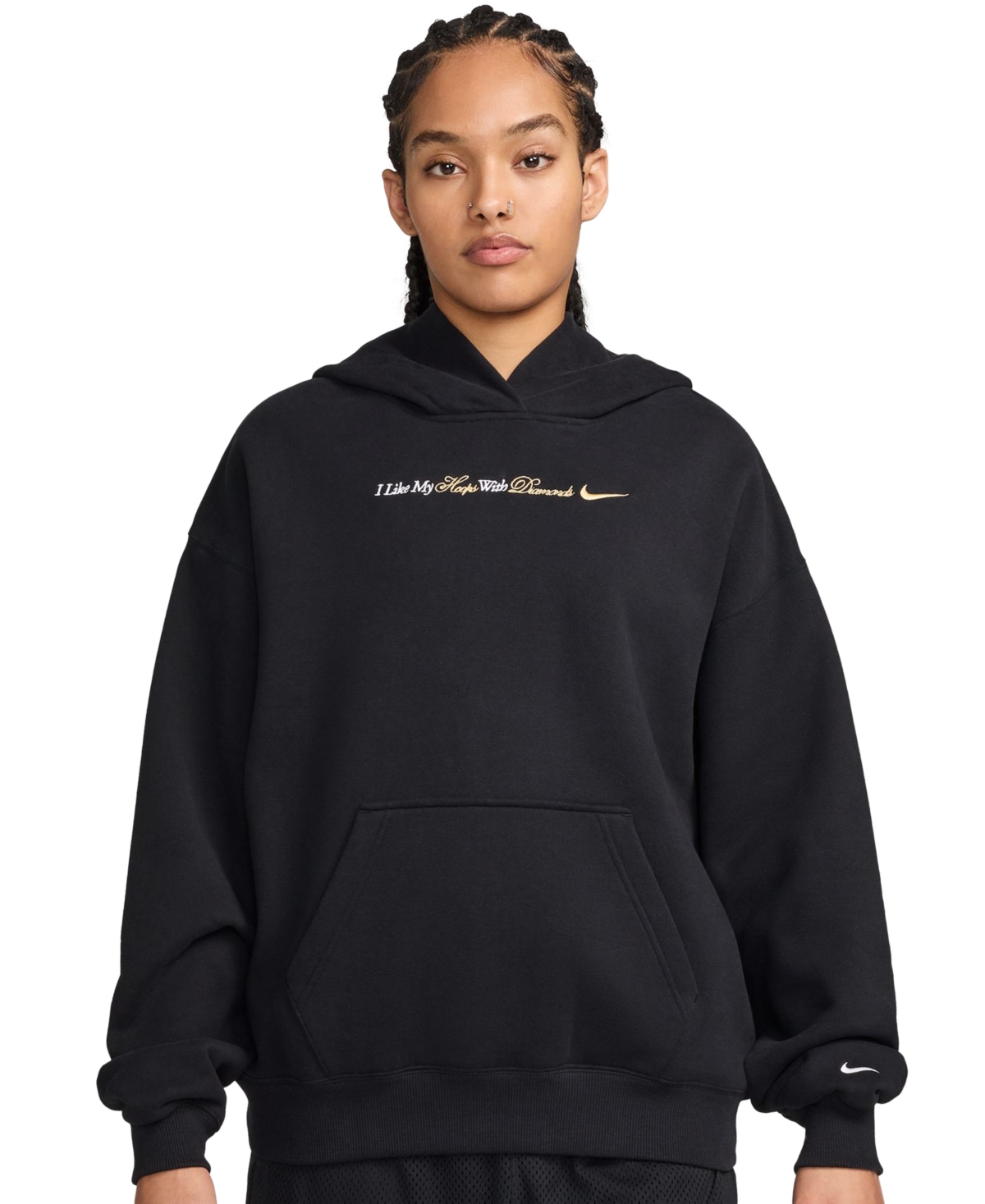 Click here for Nike Womens Club Dri-fit Basketball Pull-On Hoodie... prices