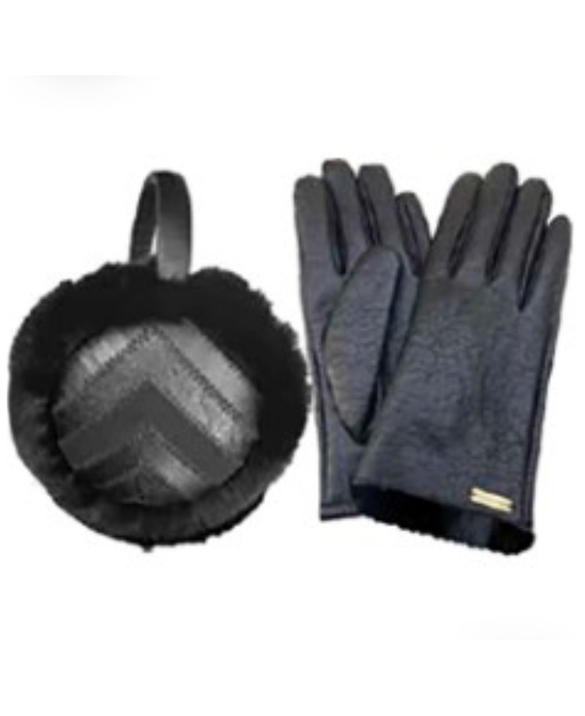 Click here for Steve Madden Womens Patchwork Earmuffs & Gloves  2... prices