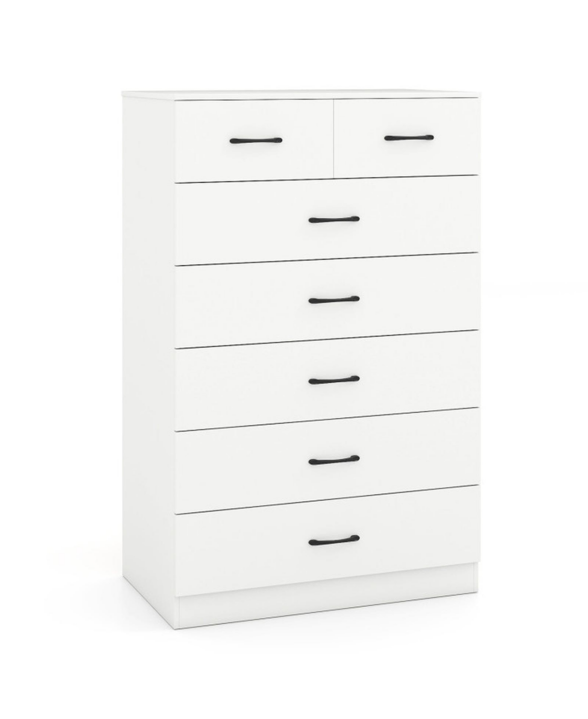 Click here for Sugift 7-Drawer Tall Dresser with Metal Handles an... prices