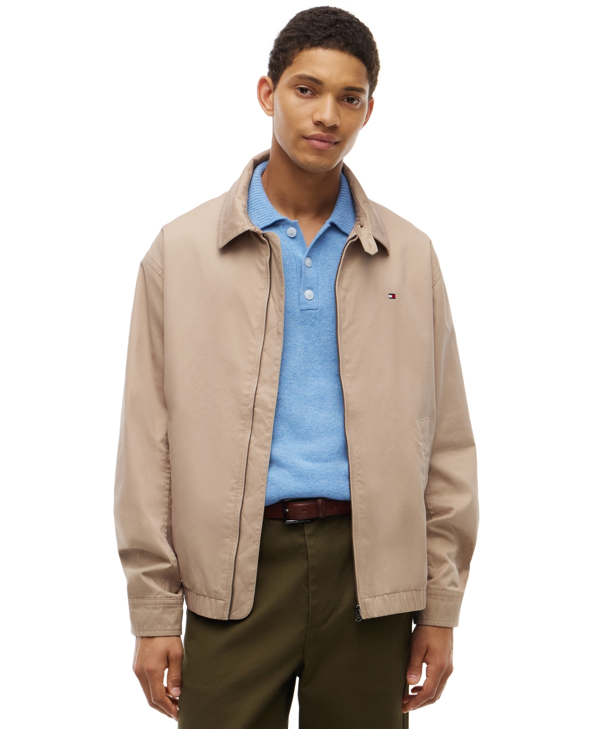 Click here for Tommy Hilfiger Mens Classic Full-Zip Jacket - Bati... prices