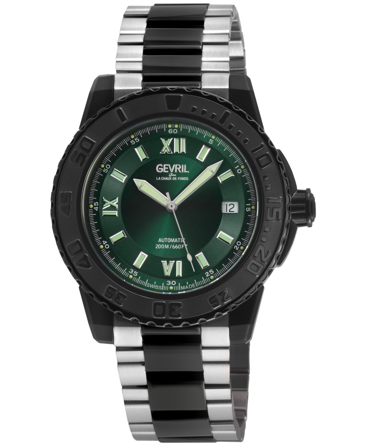 Click here for Gevril Mens Swiss Made Seacloud Swiss Automatic Tw... prices