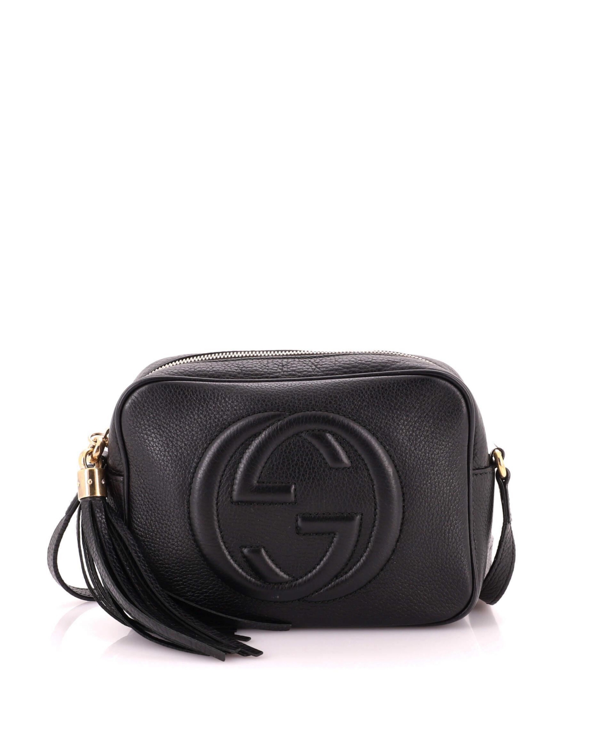 Click here for Pre-Owned Gucci Small Soho Disco Crossbody Bag Lea... prices