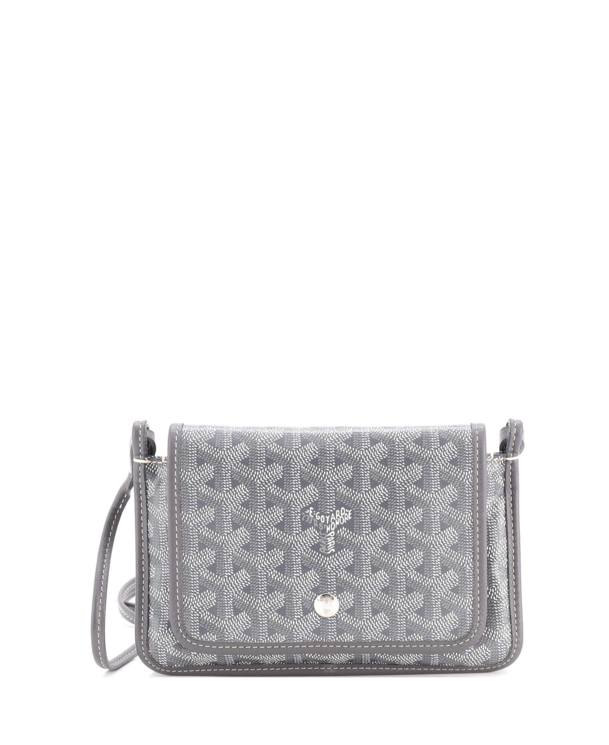 Click here for Pre-Owned Goyard Plumet Clutch Wallet Coated Canva... prices
