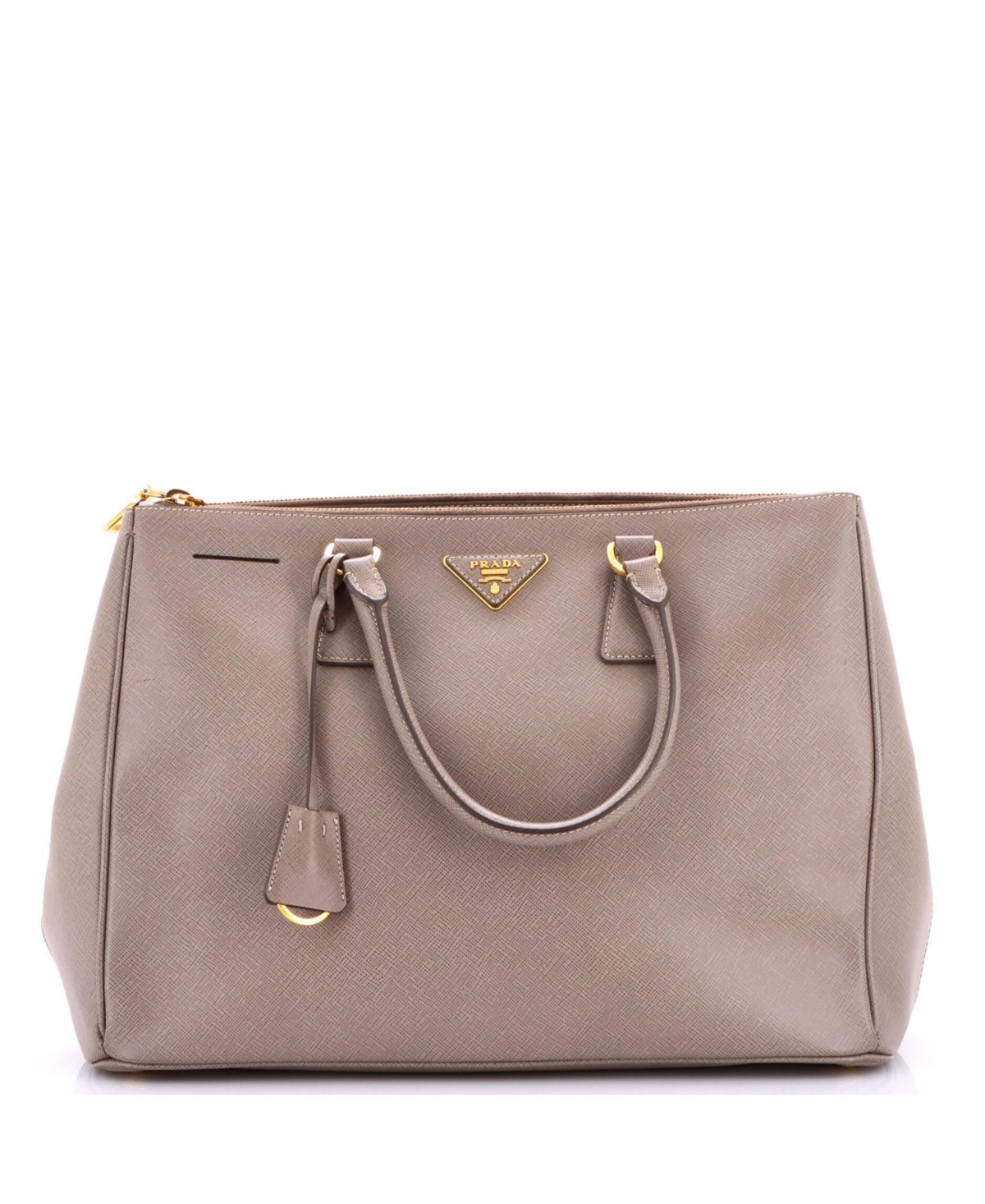 Click here for Pre-Owned Prada Large Double Zip Lux Tote Saffiano... prices