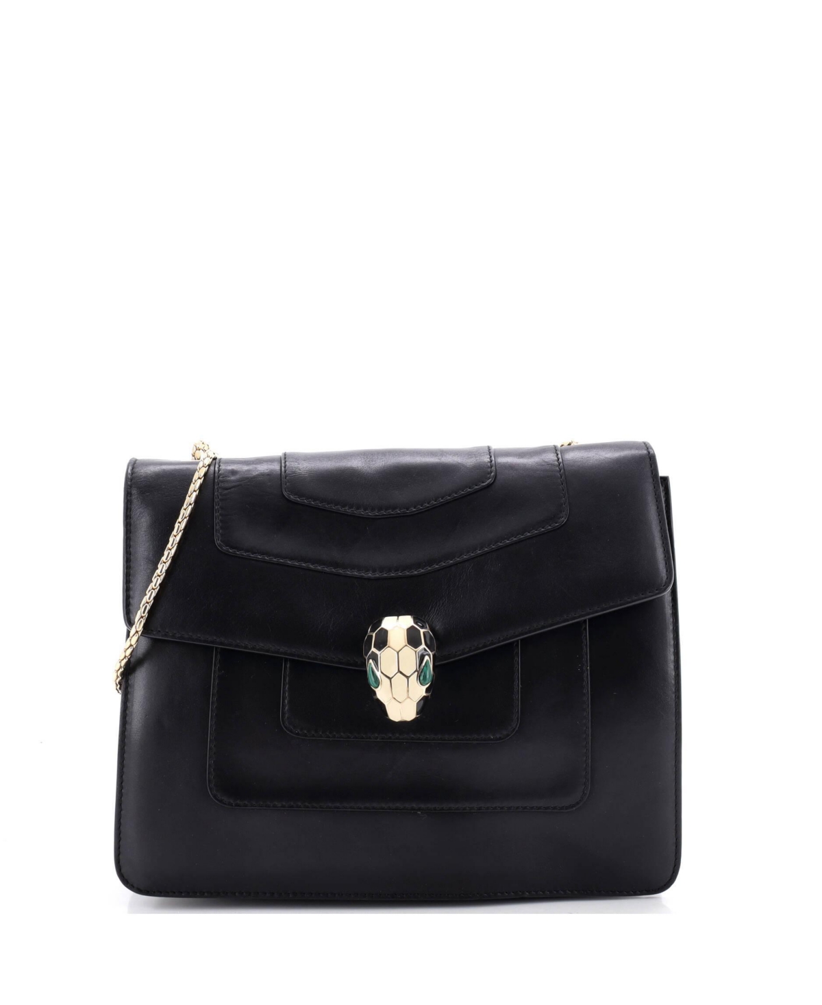 Click here for Pre-Owned Bvlgari Medium Serpenti Forever Square S... prices