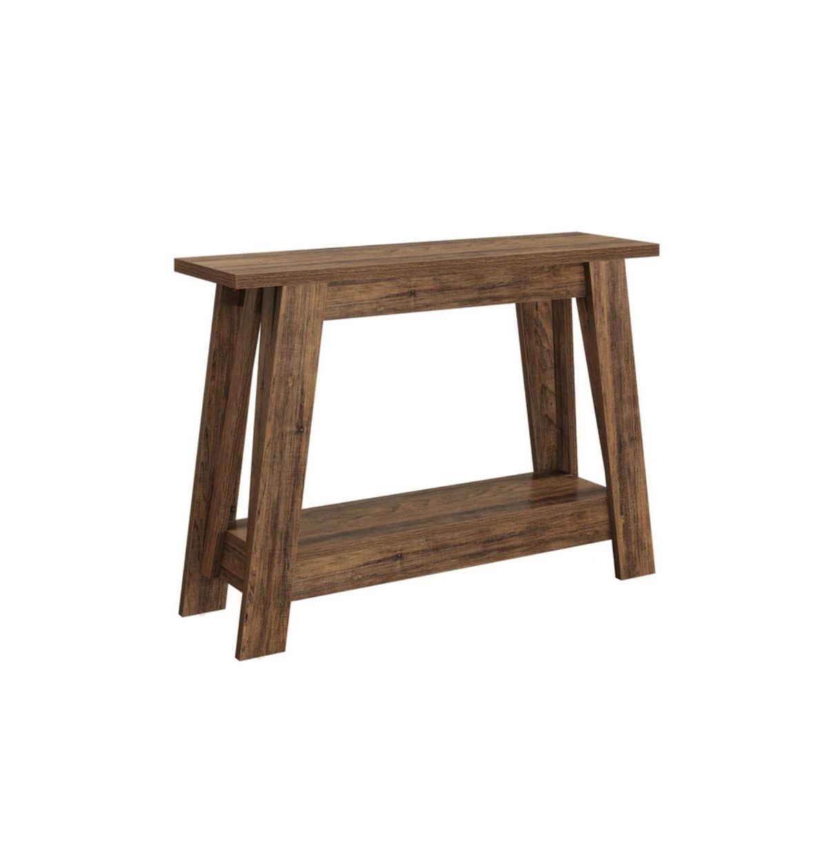 Click here for Slickblue 2-Tier Farmhouse Console Table with Stor... prices