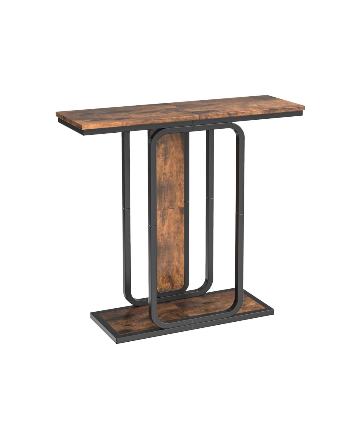 Click here for Slickblue Modern 2-Tier Slim Console Table for Ent... prices