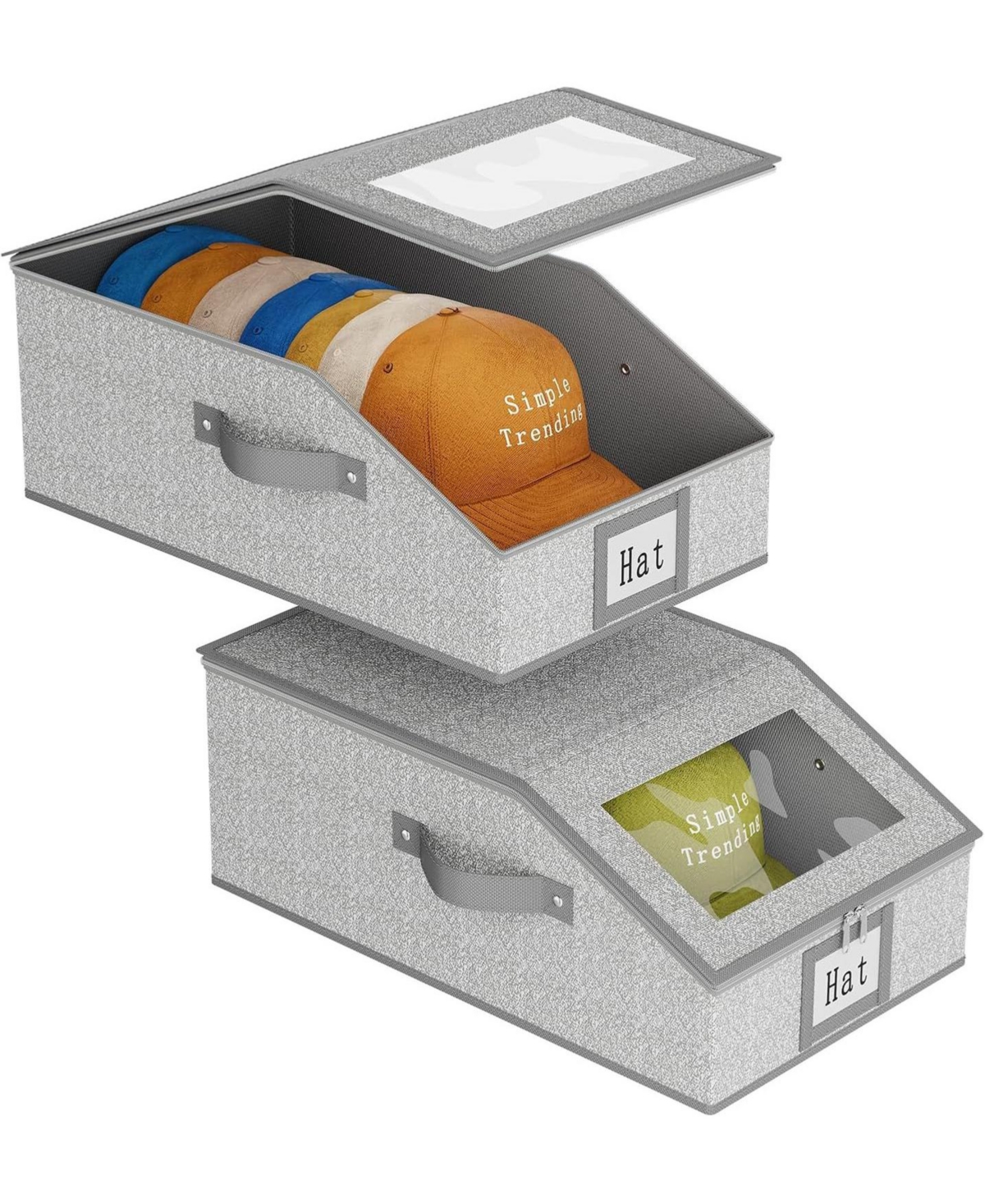 Click here for Aoligeijs Baseball Cap Organizer Storage Box - whi... prices