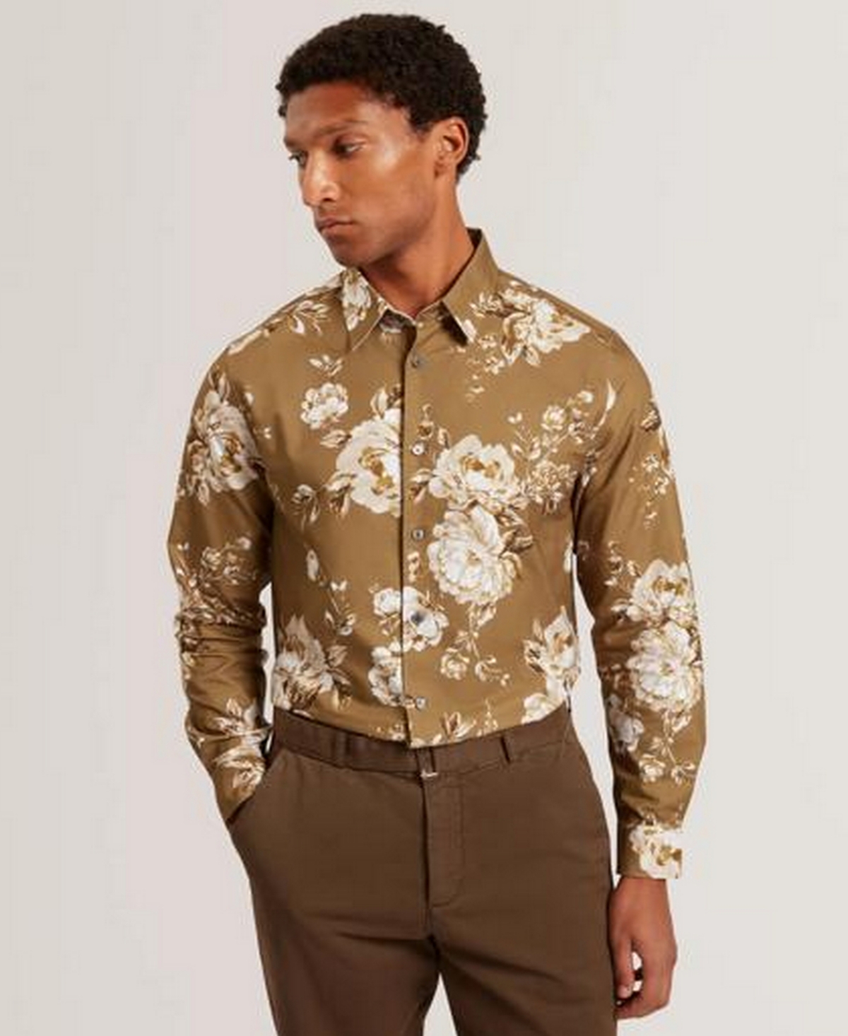 Click here for Ted Baker Mens Regular Boarder Floral Print Henlle... prices
