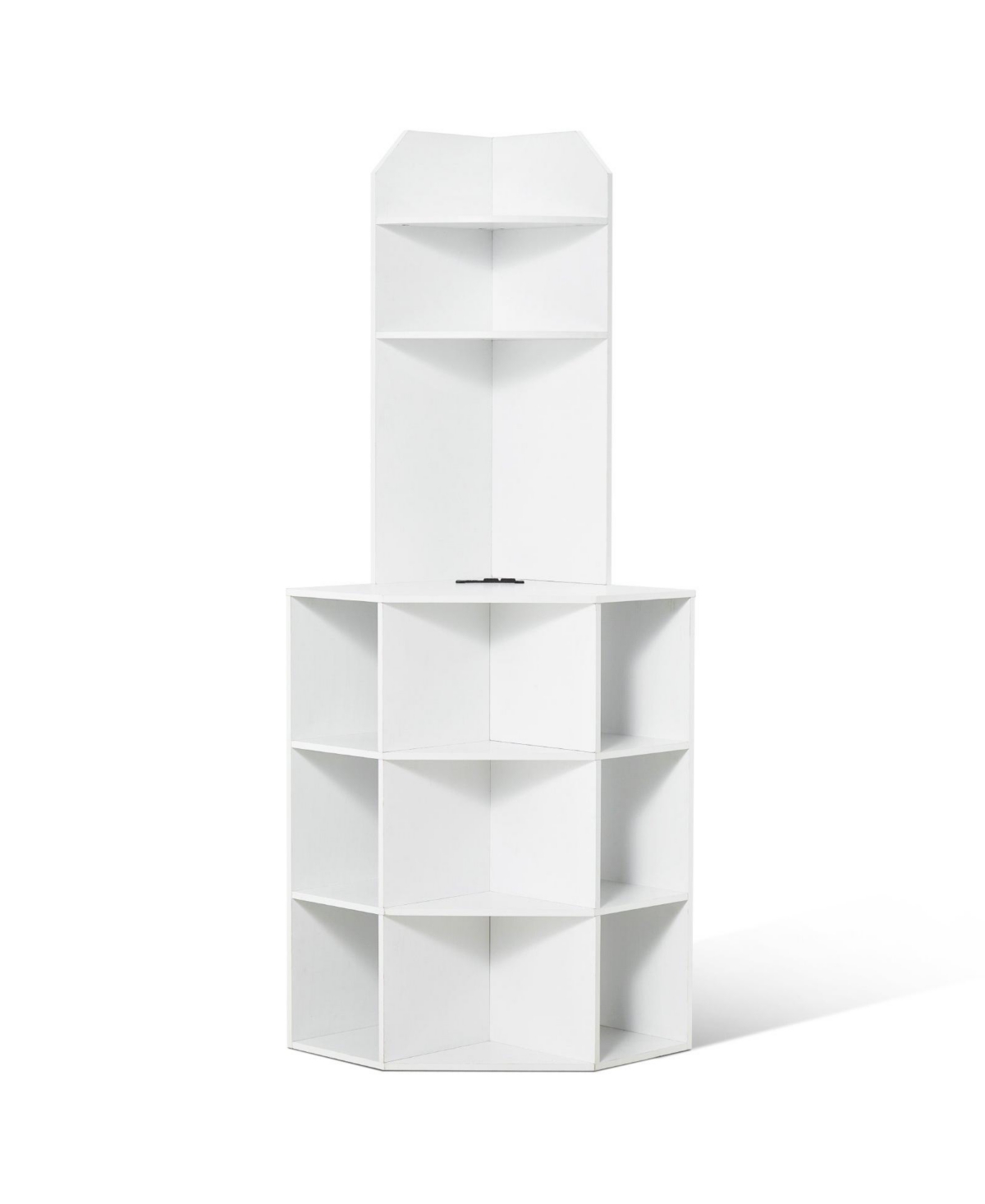 Click here for Slickblue 6 Tier Tall Corner Storage Cabinet with... prices