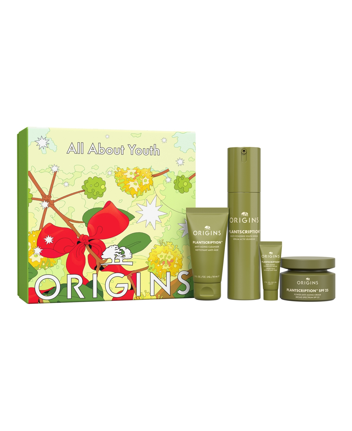Click here for Origins 4-Piece All About Youth Plantscription Ski... prices