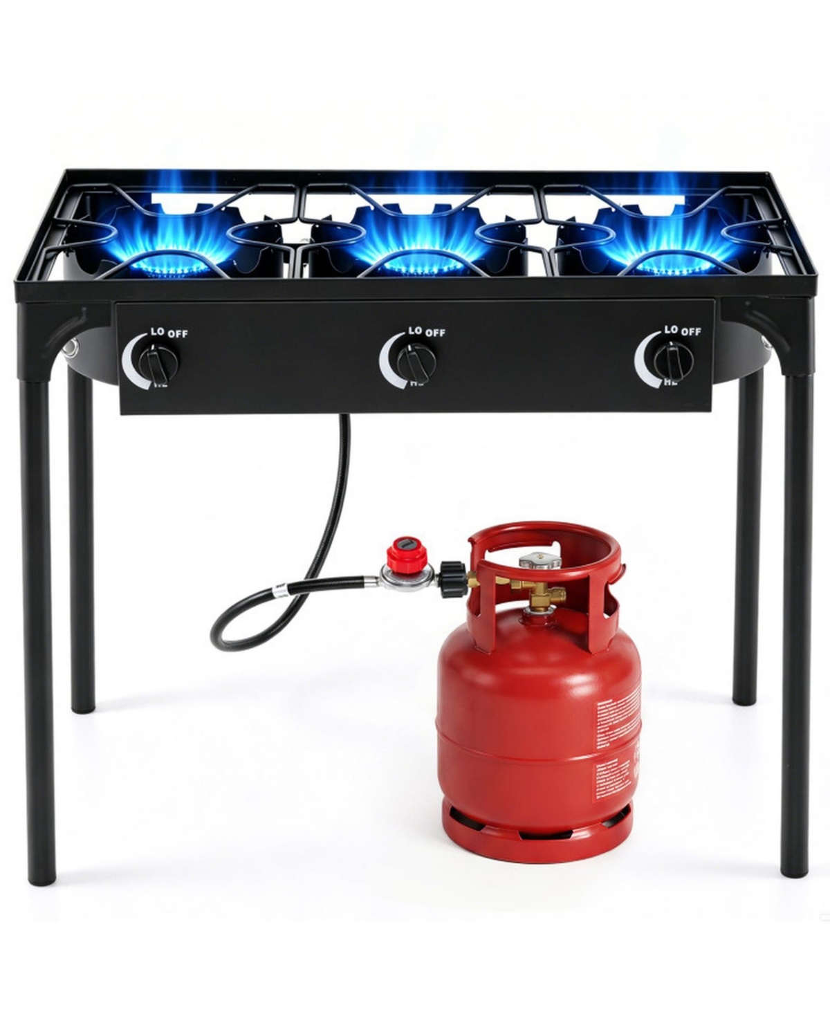 Click here for Hongge 3 Burner Propane Stove 240000 Btu with Adju... prices