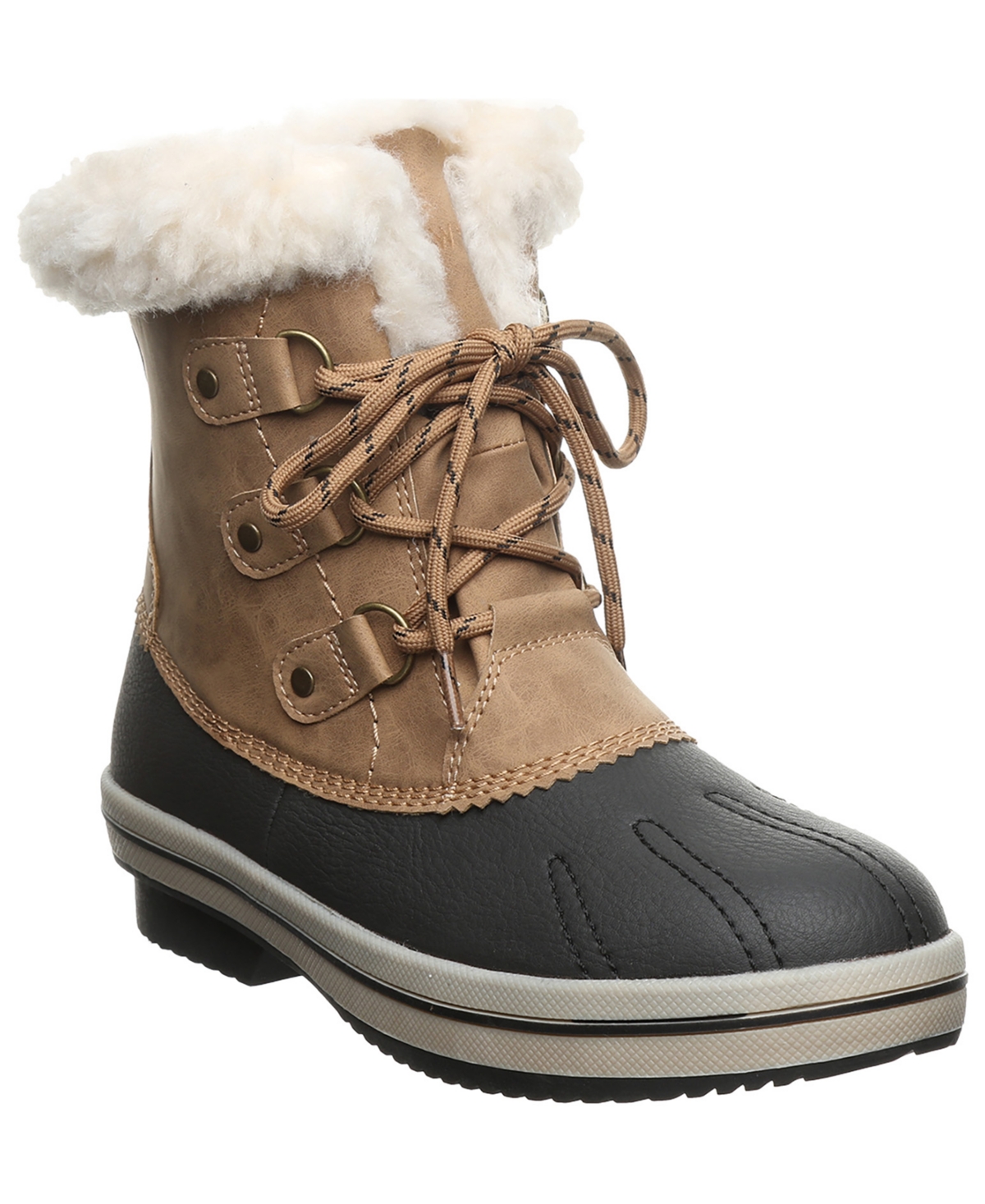Click here for Bearpaw Womens Vivie Round Toe Wedge Boots - Hicko... prices