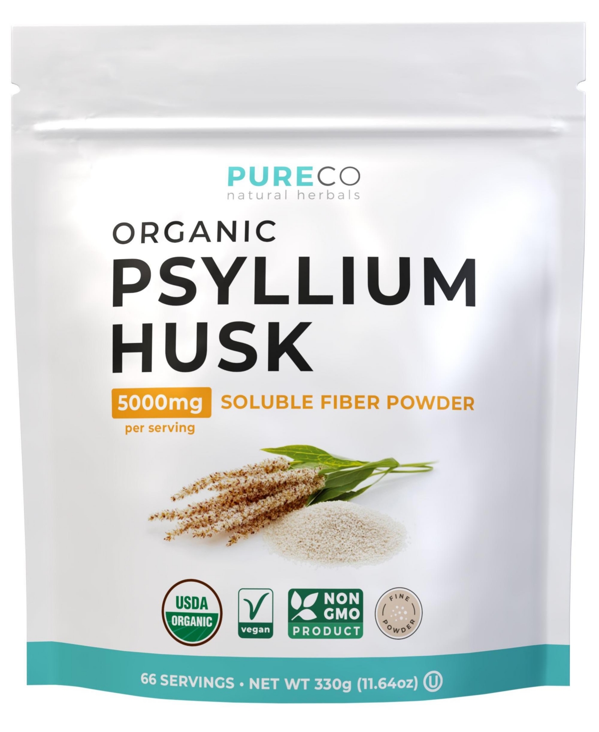 Click here for Pure Co Usda Organic Psyllium Husk Powder Dietary... prices