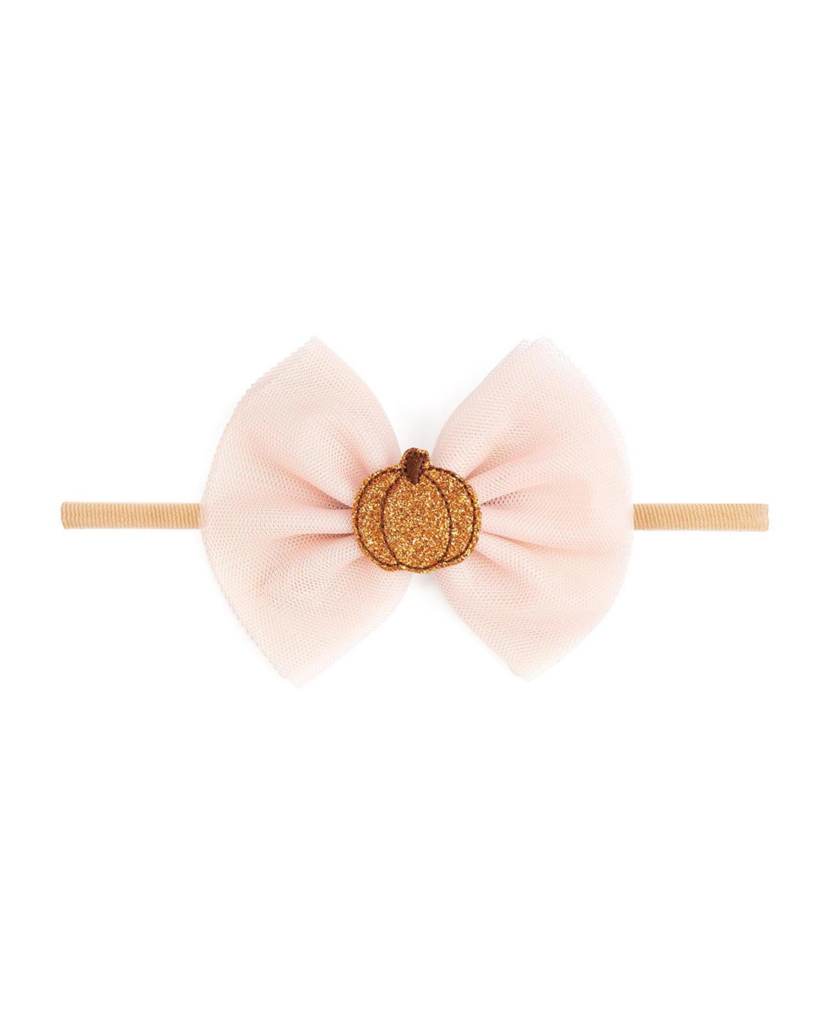 Click here for Sweet Wink Baby Girls Pumpkin Tulle Bow Baby Headb... prices