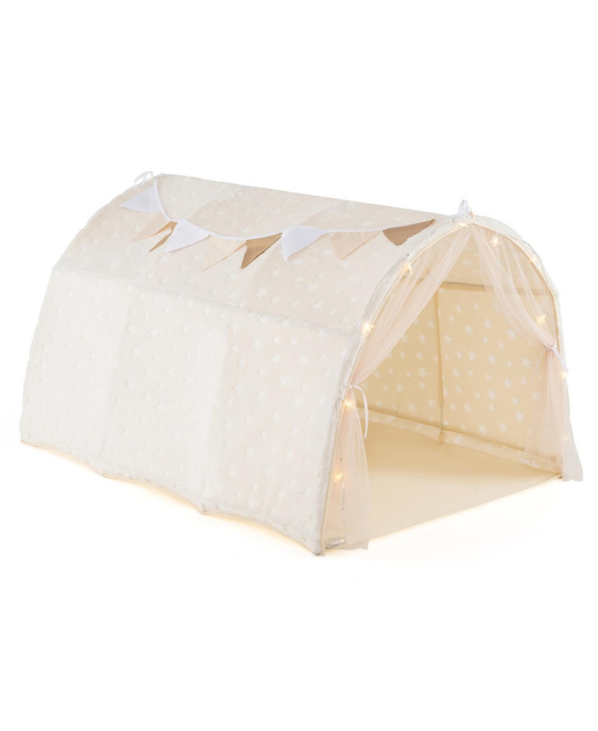 Click here for Hongge Glow-in-the-Dark Stars Twin Bed Flannel Can... prices