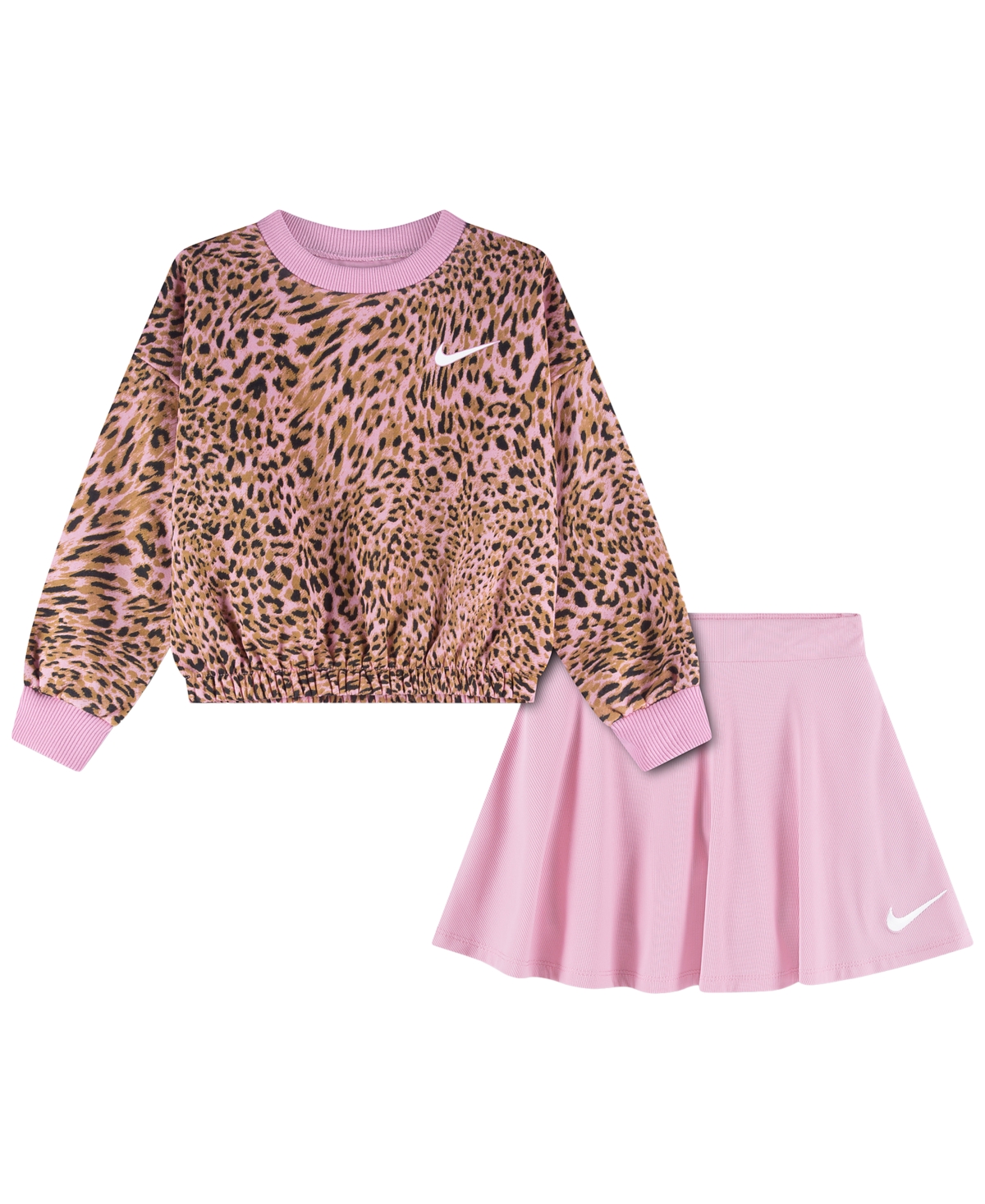 Click here for Nike Toddler Girls 2T-4T Allover Printed Top and S... prices
