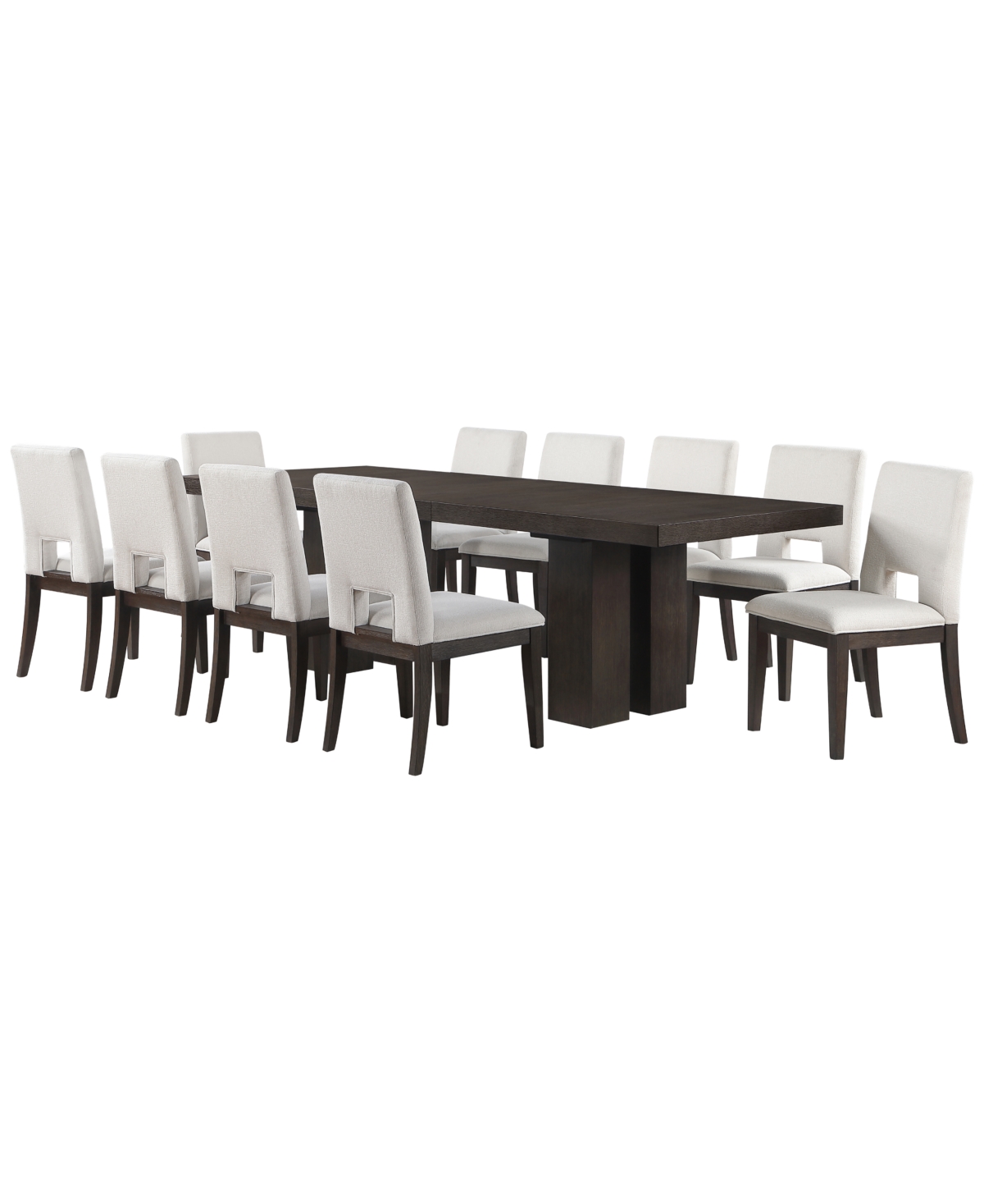 Click here for Summit 11-Piece Dining Set (Table & 10 Side Chairs... prices