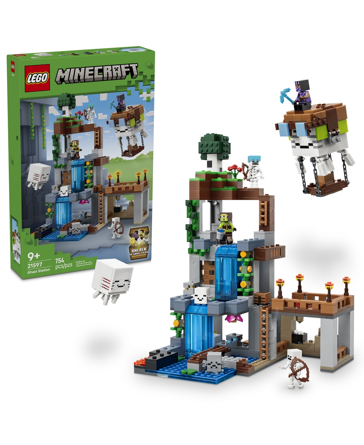 Click here for Lego Minecraft Ghast Station 21597 754-Piece Build... prices