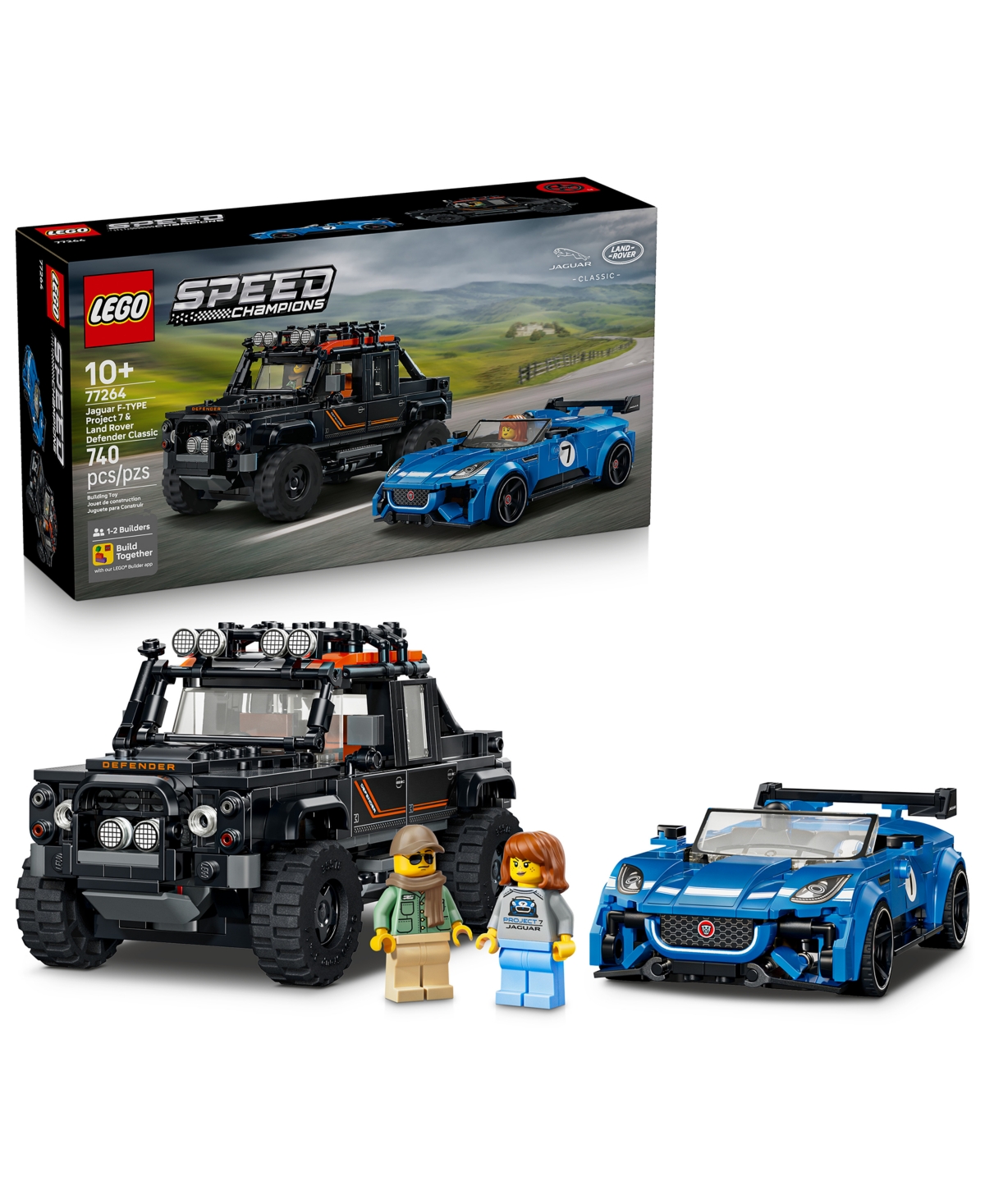 Click here for Lego Jaguar Project 7 Land Rover Defender 77264 74... prices