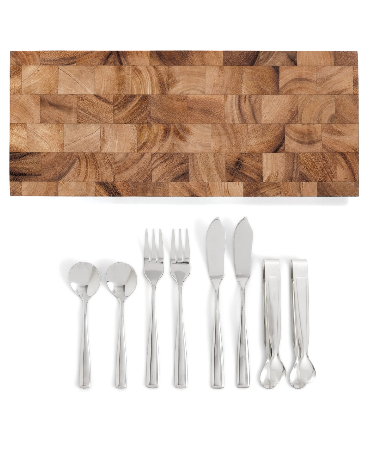 Click here for Ironwood 9-Piece Cheese & Charcuterie Board Set -... prices