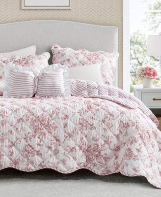 Click here for Madison Park Essentials Adele Reversible Floral Qu... prices