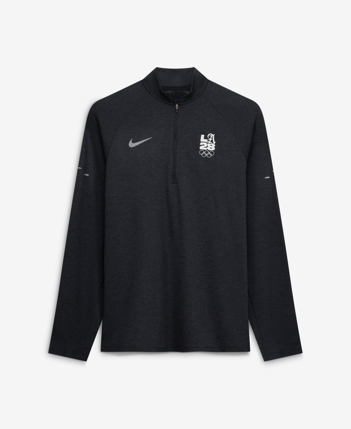 Click here for Nike Mens Black LA28 Summer Olympics Stride Raglan... prices