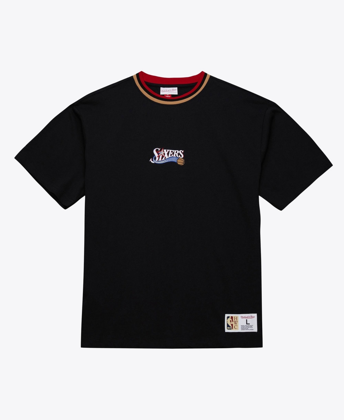 Click here for Mitchell & Ness Mens Black Philadelphia 76ers Play... prices