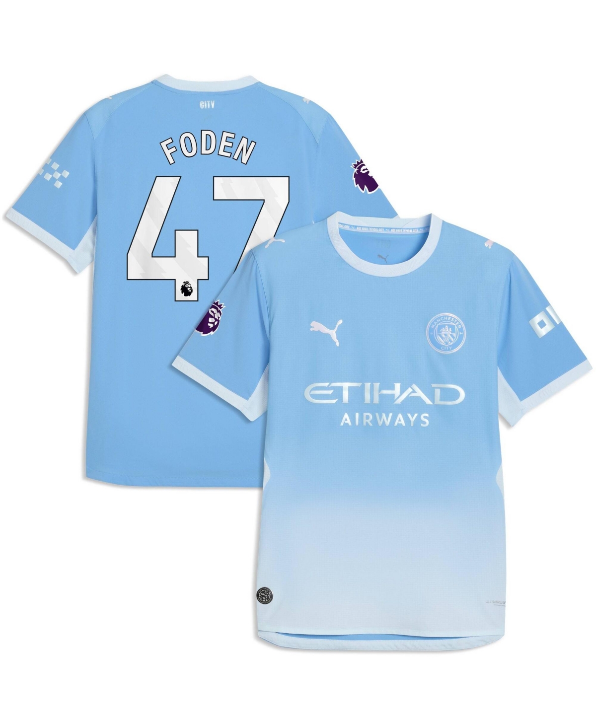 Click here for Puma Mens Phil Foden Light Blue Manchester City 20... prices