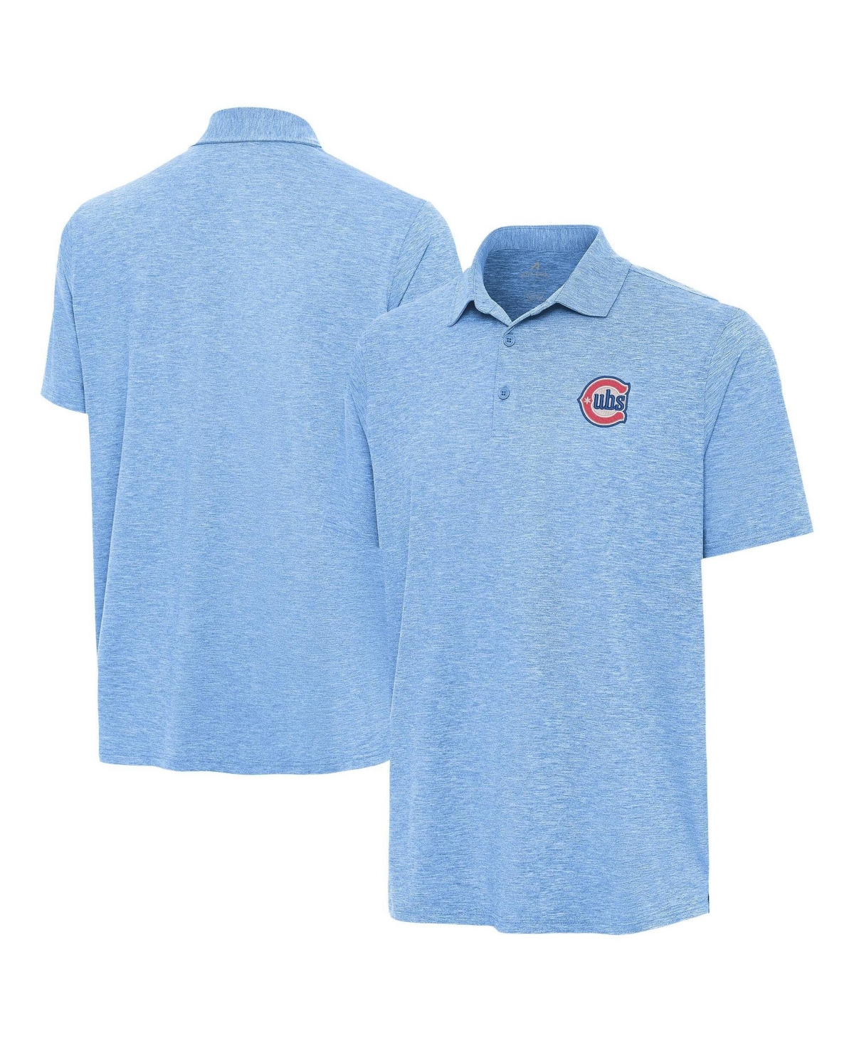 Click here for Antigua Mens Heather Powder Blue Chicago Cubs Alte... prices
