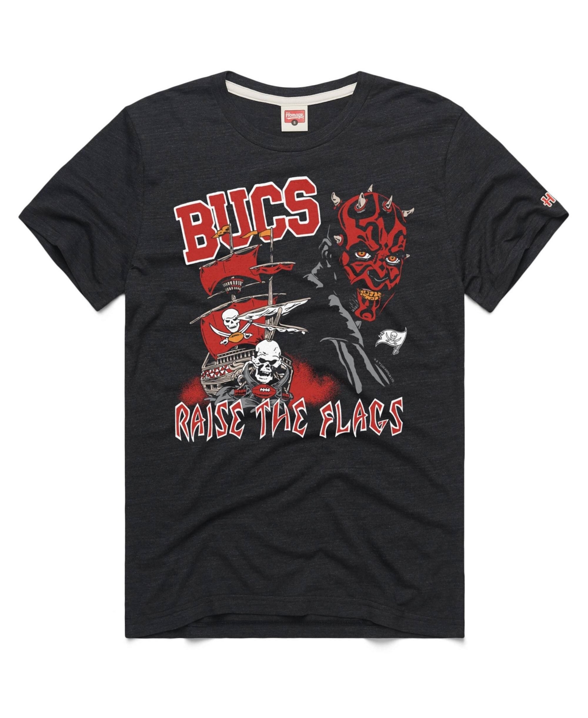 Click here for Homage Mens and Womens Charcoal Tampa Bay Buccanee... prices