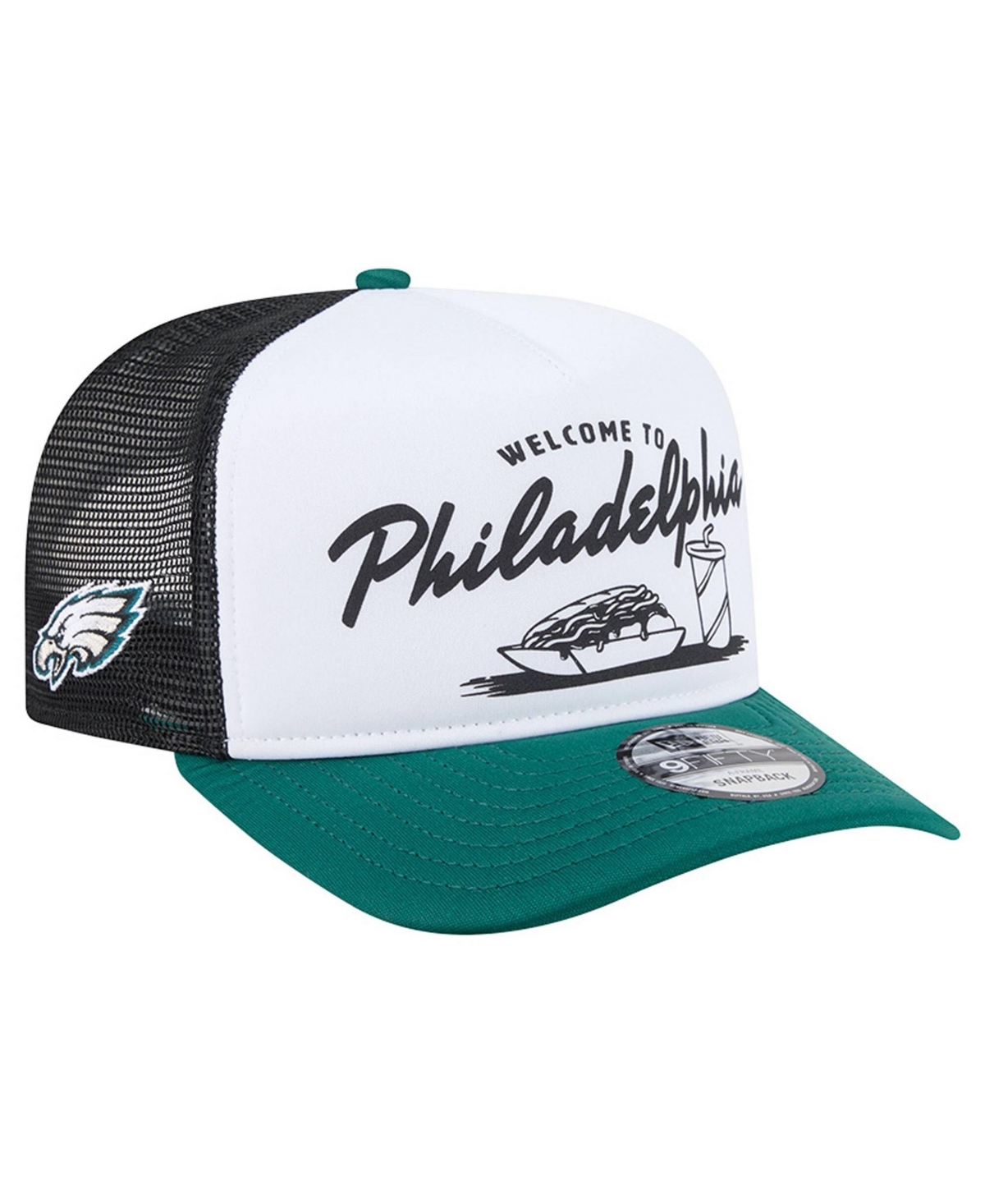 Click here for New Era Mens White/Midnight Green Philadelphia Eag... prices