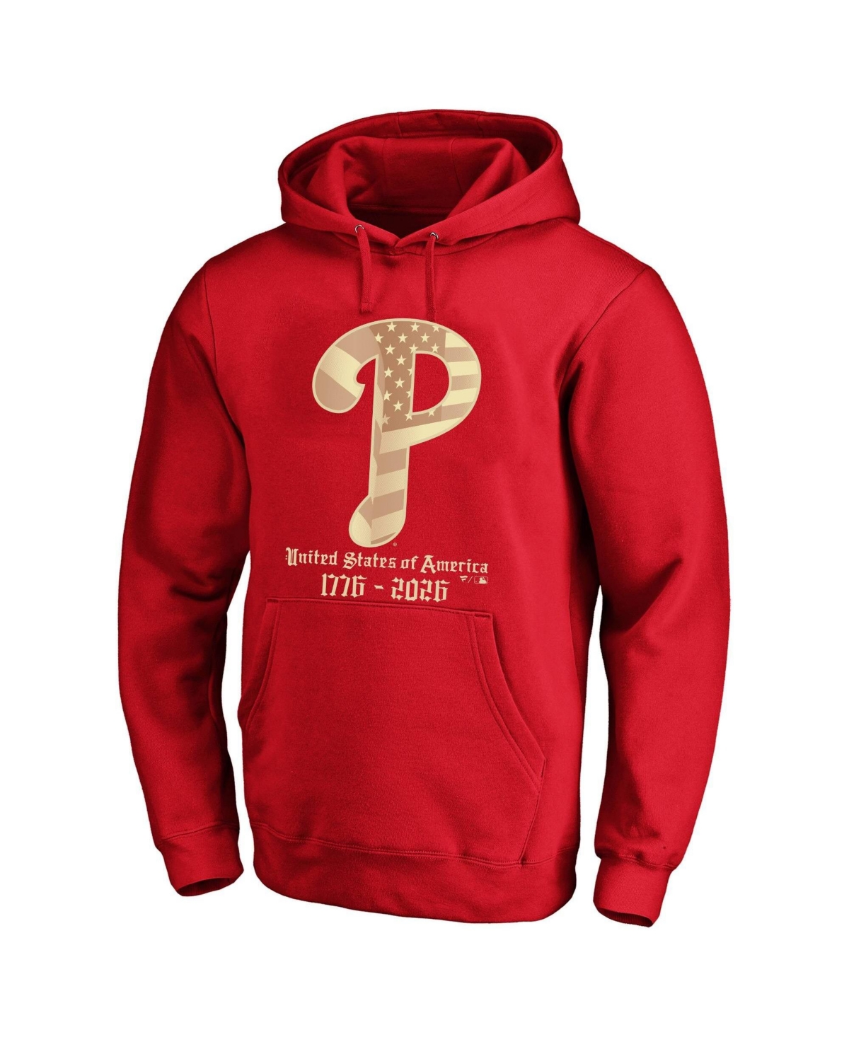 Click here for Fanatics Mens Red Philadelphia Phillies Usa 1776-2... prices