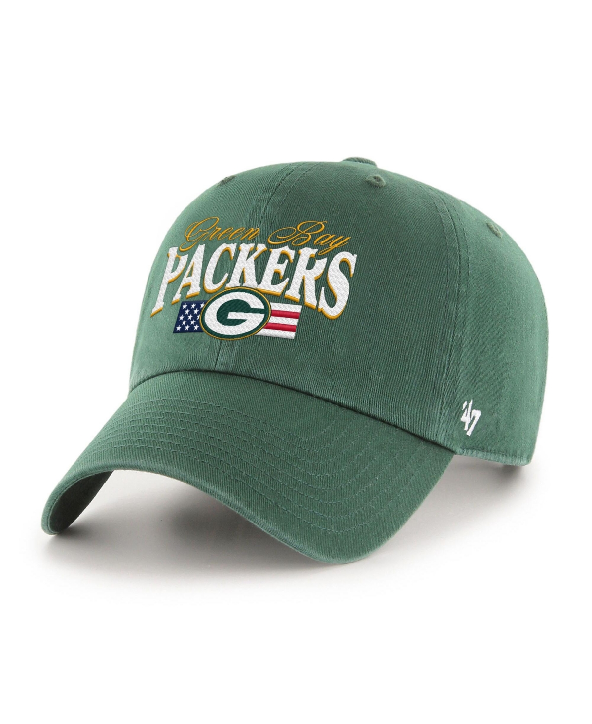 Click here for 47 Brand Mens Green Bay Packers American Flag Clea... prices