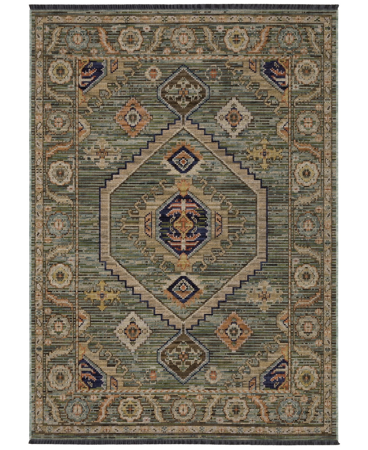 Click here for Oriental Weavers Legacy LGY12 33x5 Area Rug - Gree... prices