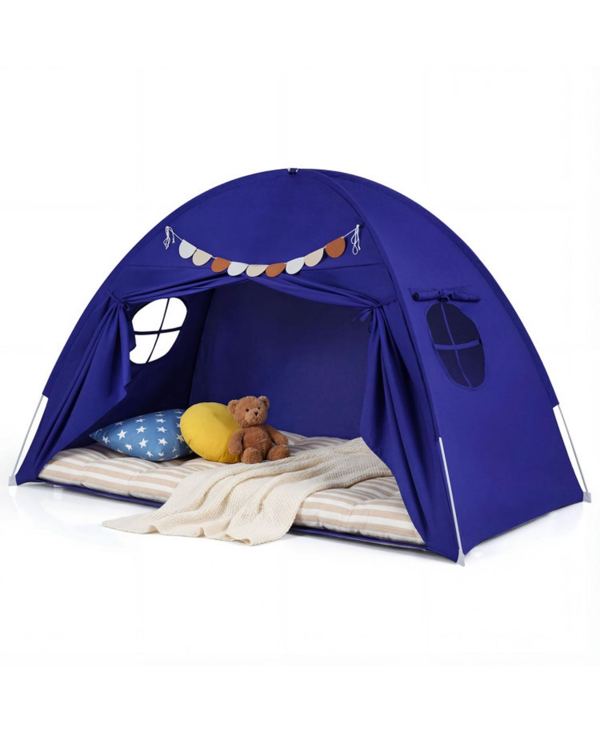 Click here for Hongge Two Windows Twin Bed Canopy Tent  2-Piece... prices