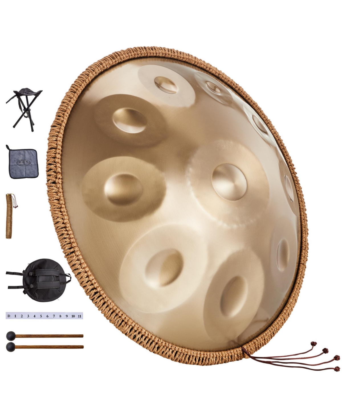 Click here for Hongge 22 inches Steel Handpan Drum with 10 Notes... prices